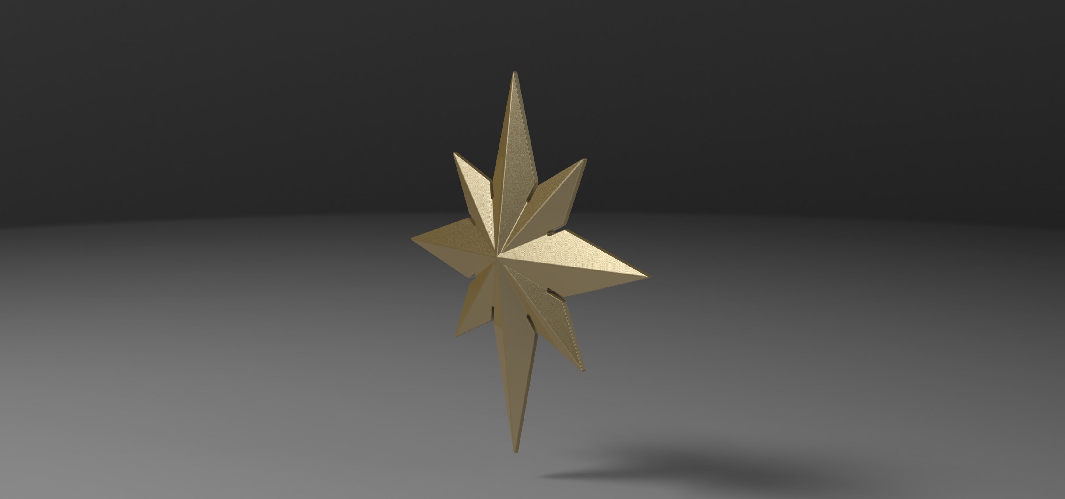 3D printable Captain Marvel emblem 2 3D model | CGTrader