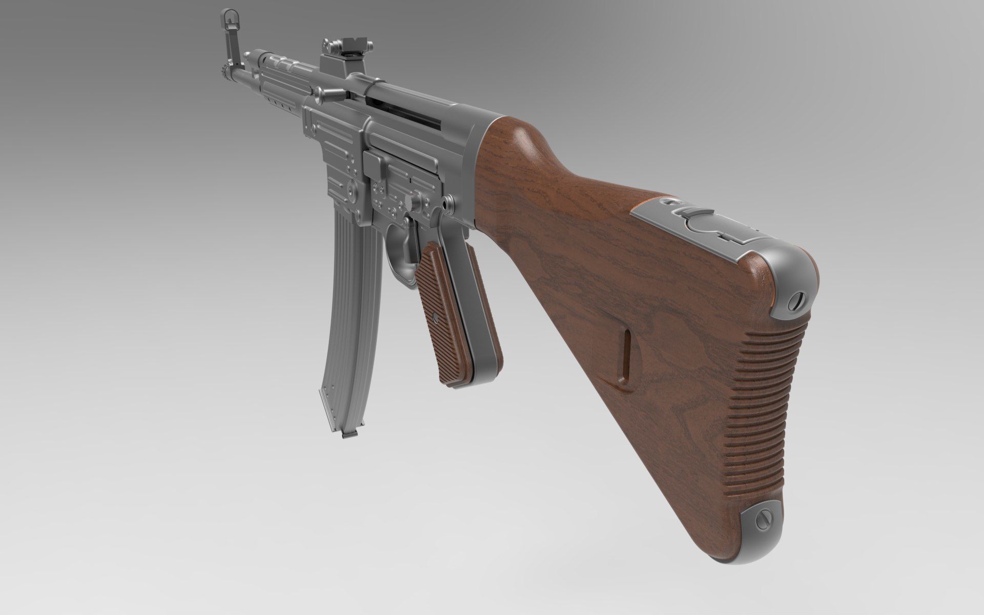 Sturmgewehr 44 free 3D model | CGTrader