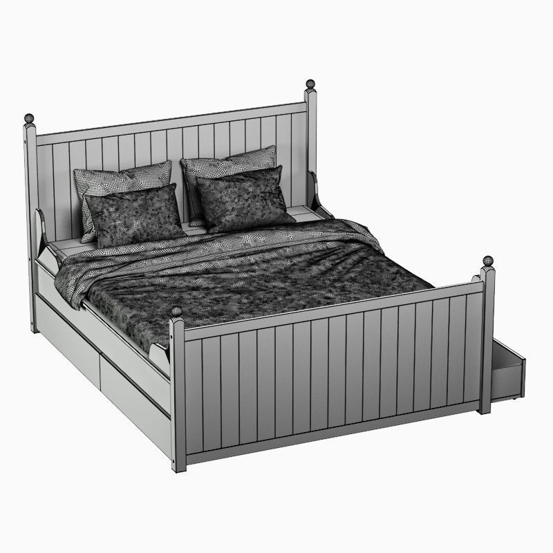 Bed Gurdal 3D model | CGTrader
