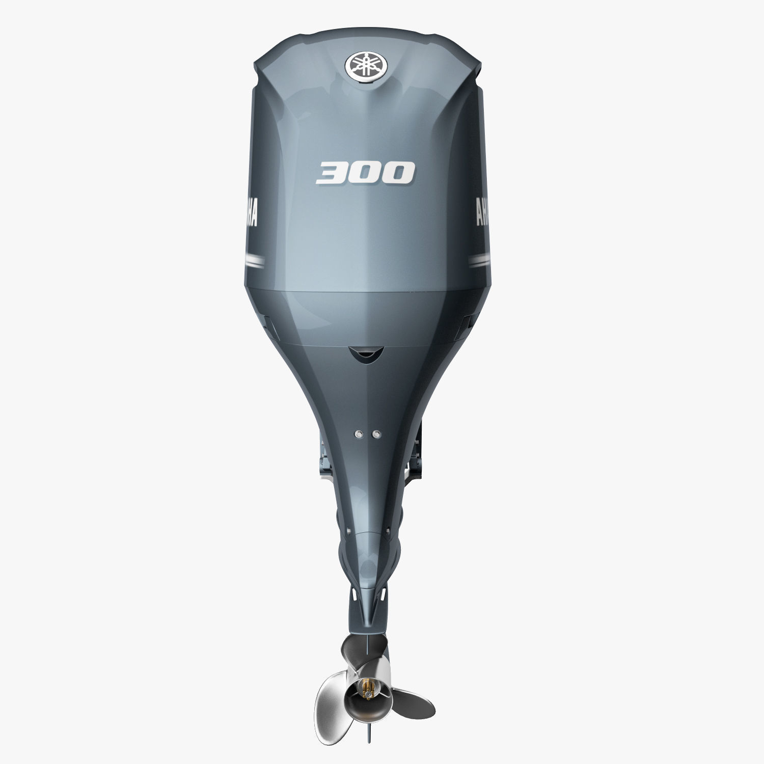 Yamaha Four Stroke 300hp V6 Outboard Motor 3D model | CGTrader