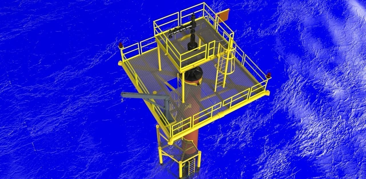 20 ft caisson well protector free 3D model | CGTrader