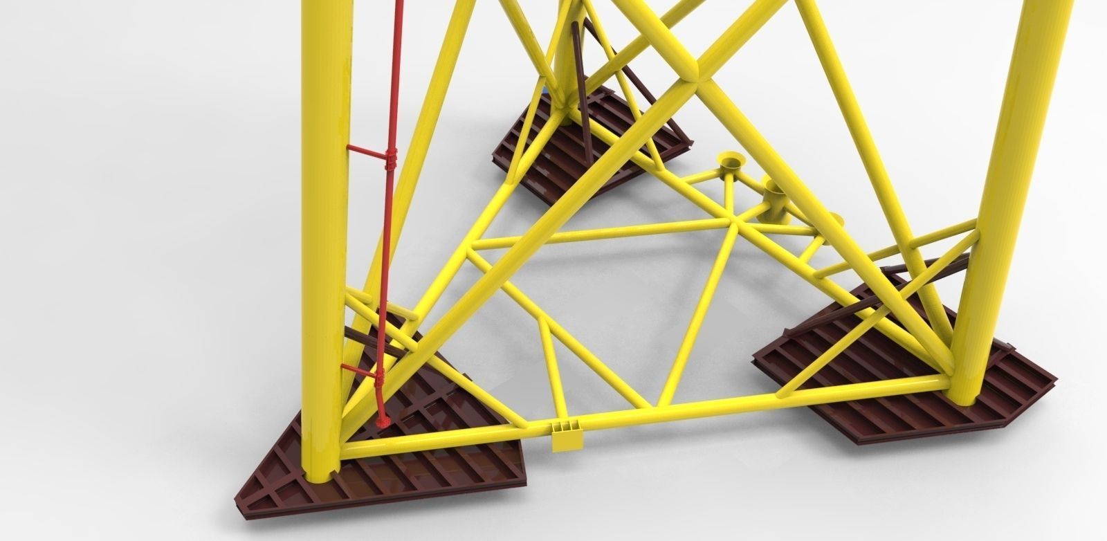 Tripod jacket free 3D model | CGTrader