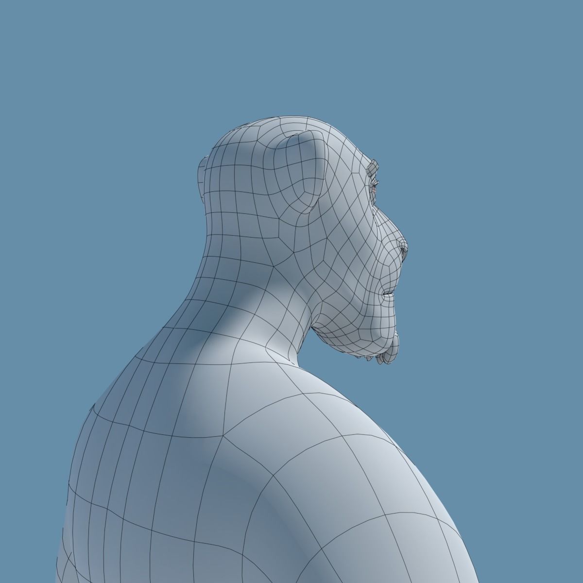 Sam the Lion 3D model | CGTrader