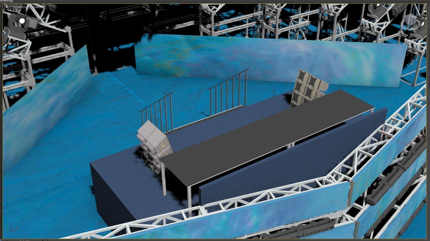 3D model UMF Ultra Music Festival Miami Main Stage 2018 With Pioneer ...