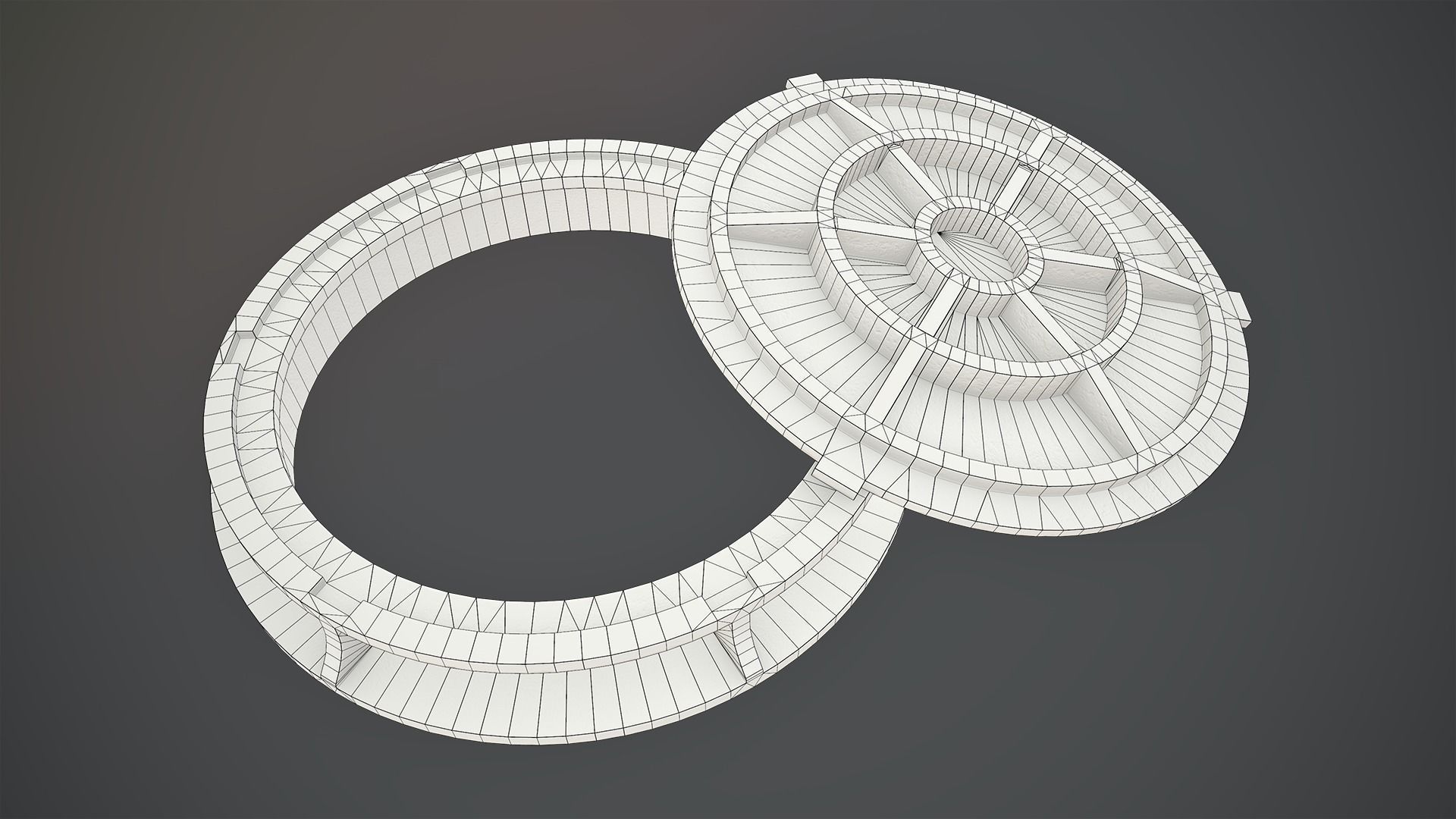 3D model Sewer Hatch v6 VR / AR / low-poly | CGTrader