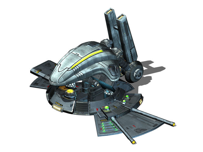 Space Station - Ground Functional Objects 01 3D model | CGTrader