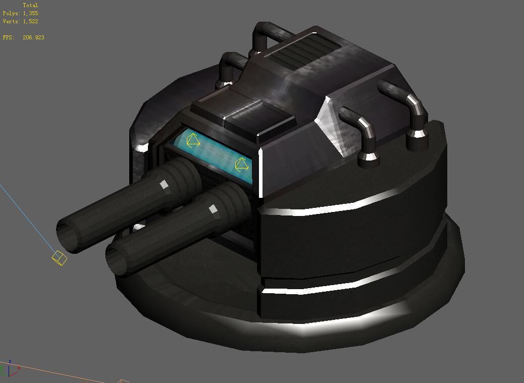Satellite City Objects - Battery 14 3D model | CGTrader
