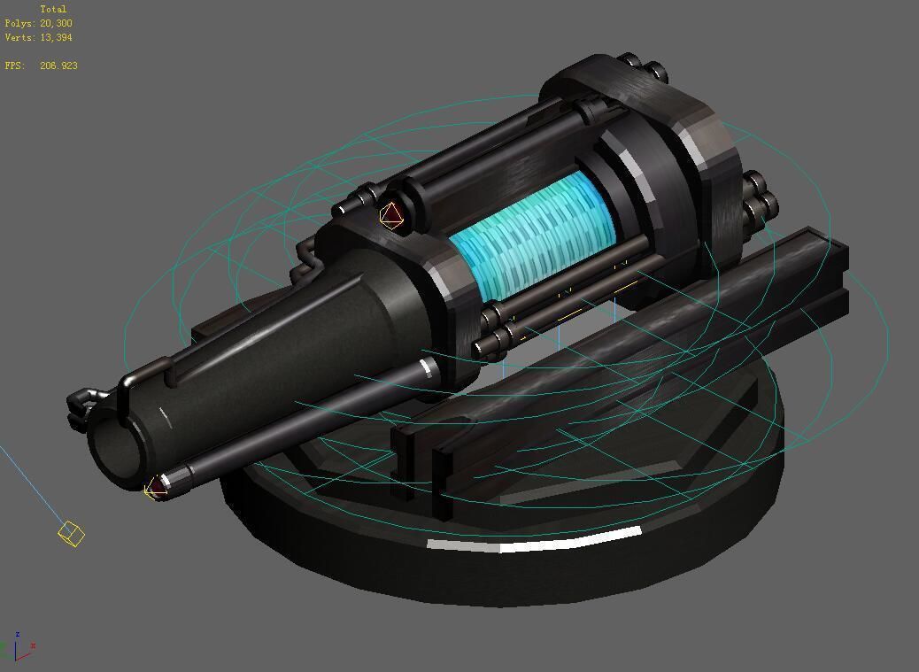 Satellite City Objects - Battery 17 3D model | CGTrader