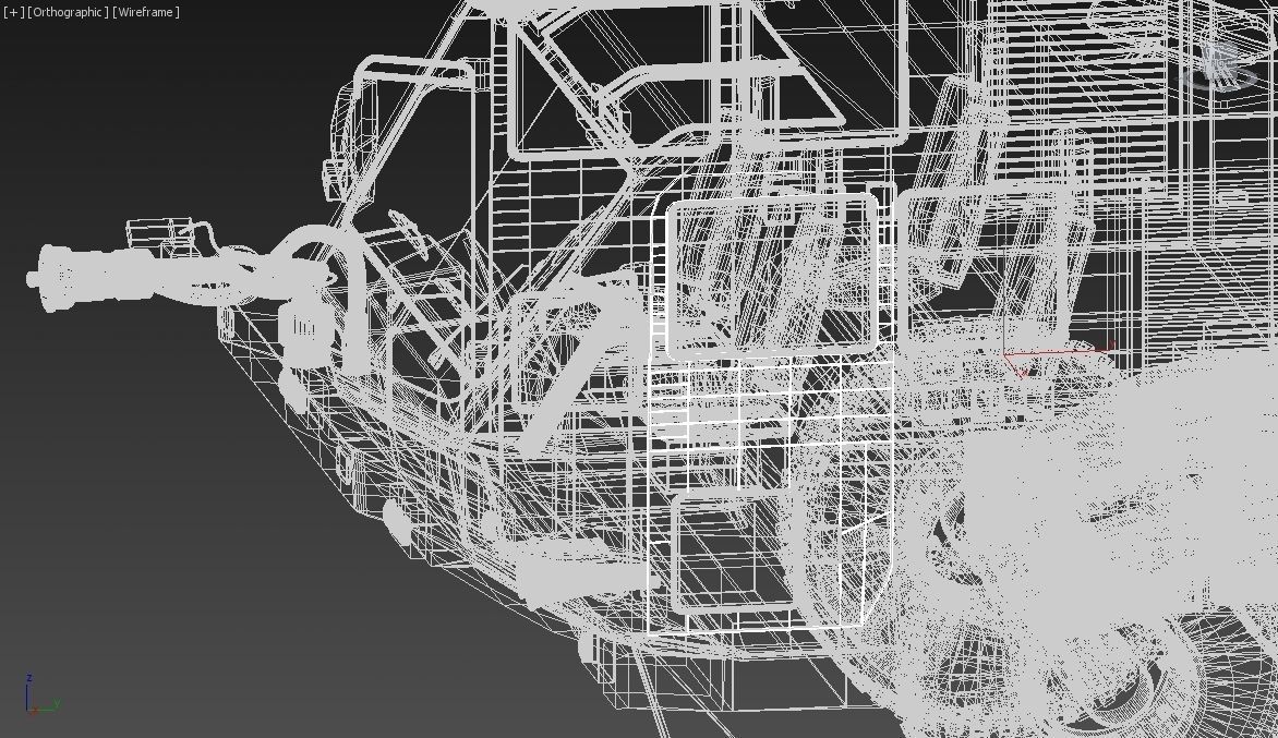 Airport Fire Truck ARFF Crash Tender 8x8 3D model | CGTrader