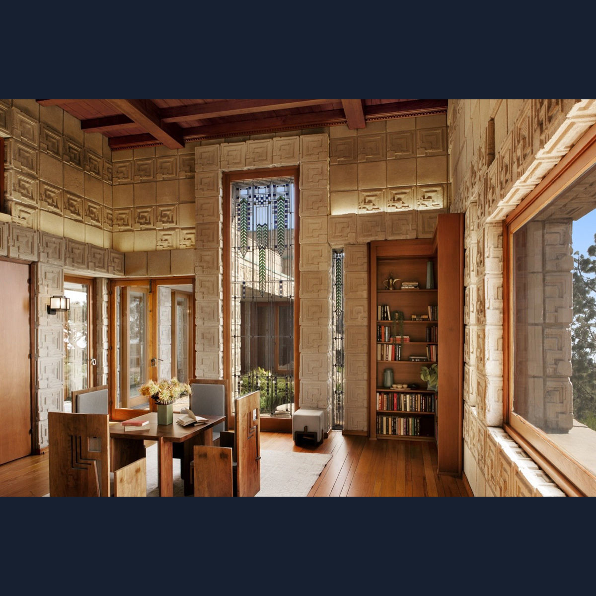 3D model Ennis House Tile - Frank Llyod Wright VR / AR / low-poly ...