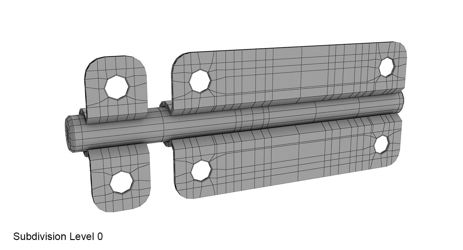 Latch 3D model | CGTrader