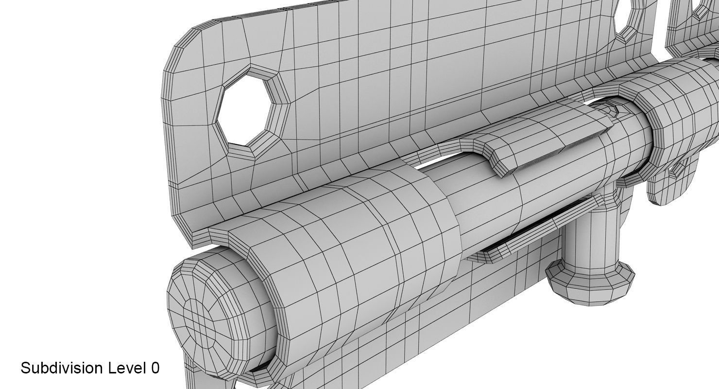Latch 3D model | CGTrader