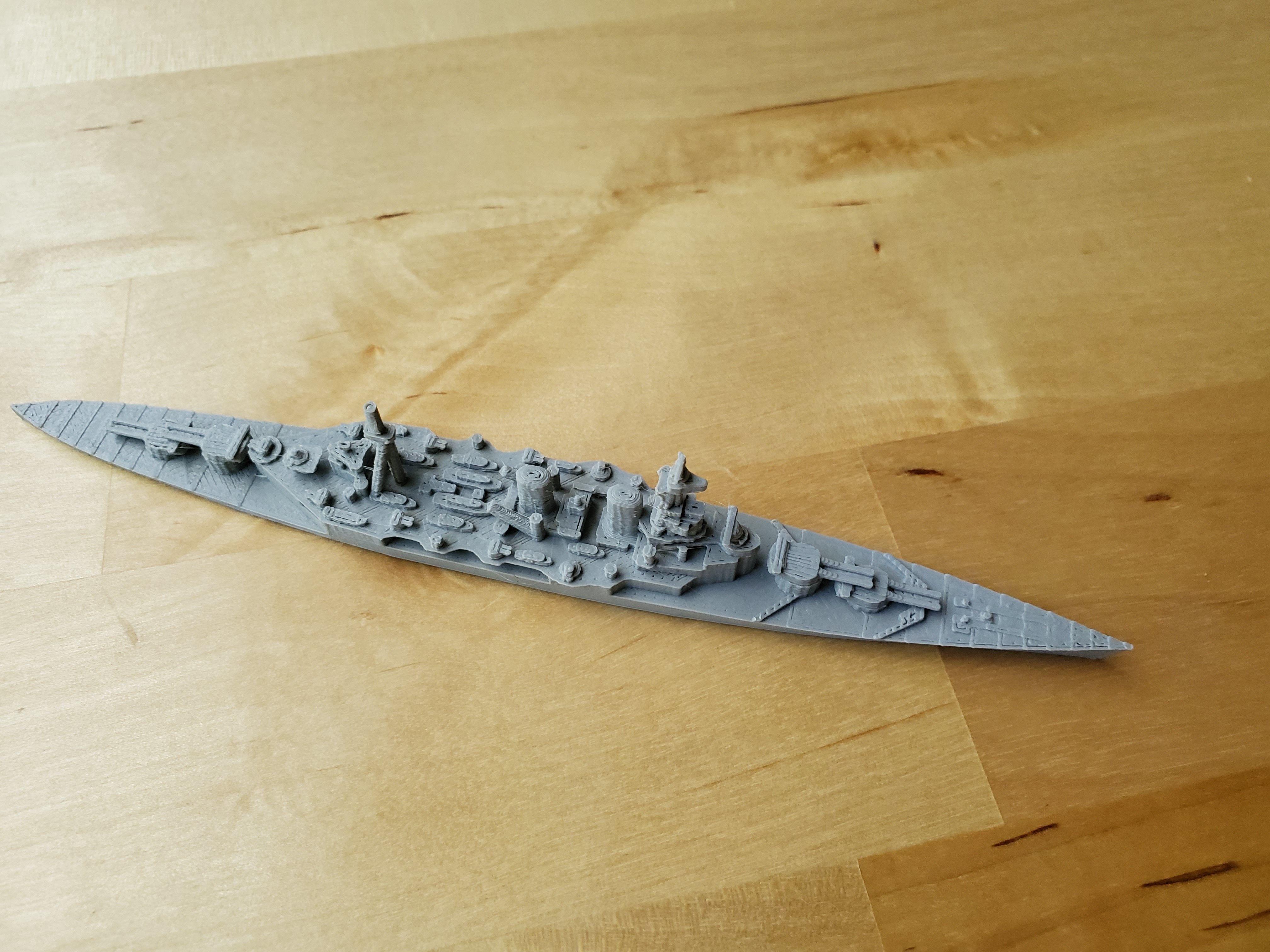 British Battlecruiser HMS Hood Warship 3D model 3D printable | CGTrader
