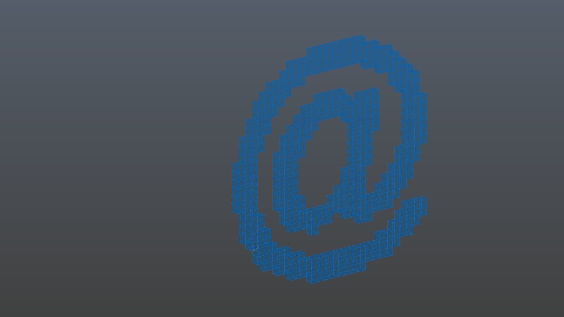 Doggy symbol voxel 1 3D model | CGTrader