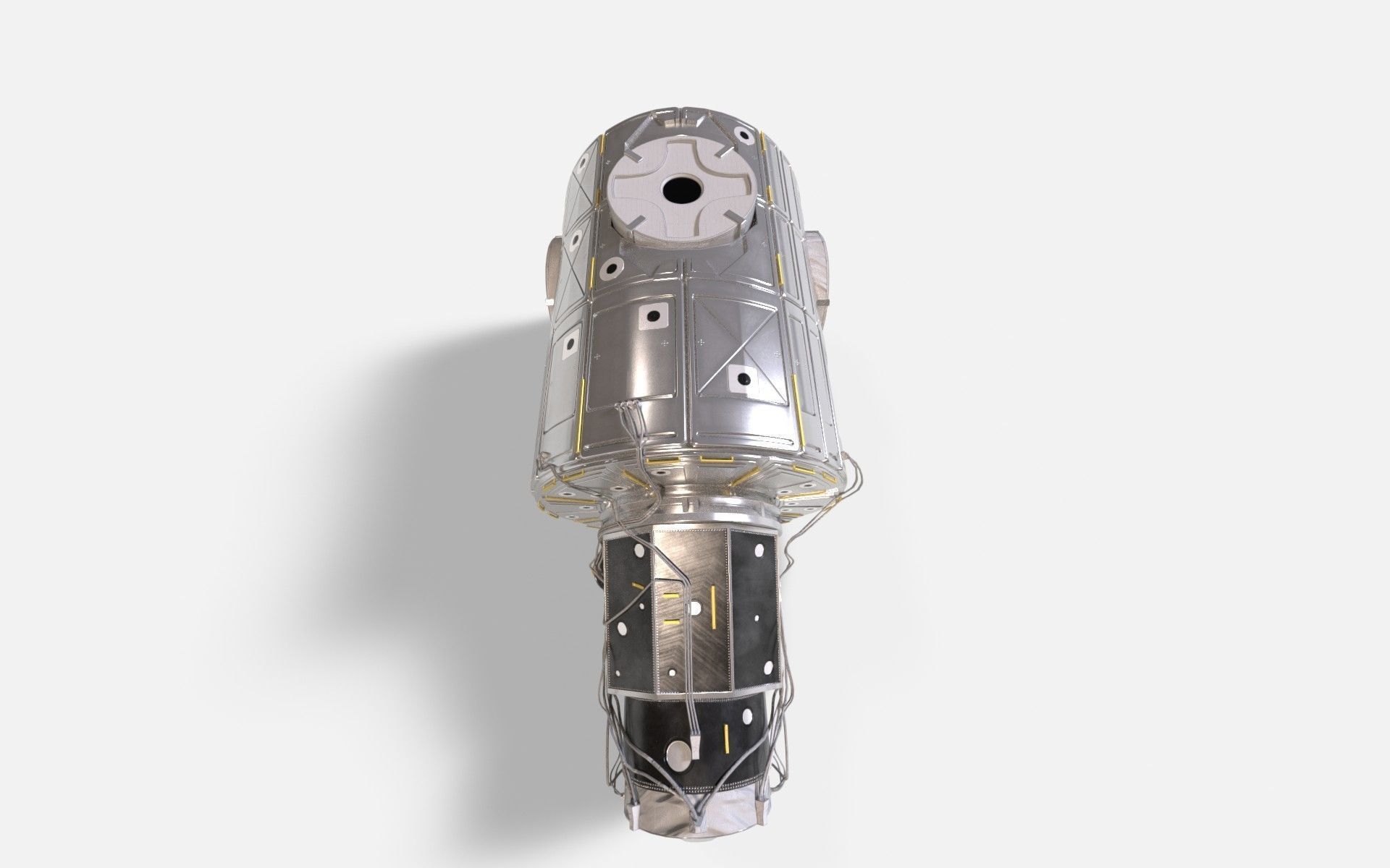 Node One Unity module on ISS 3D model | CGTrader