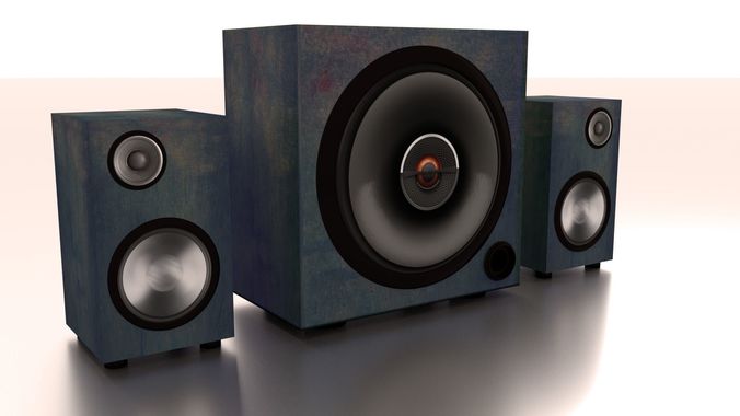 3D Speaker Sound model 3D model | CGTrader