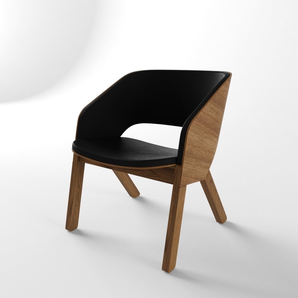 Merano Lounge Armchair 3D model | CGTrader