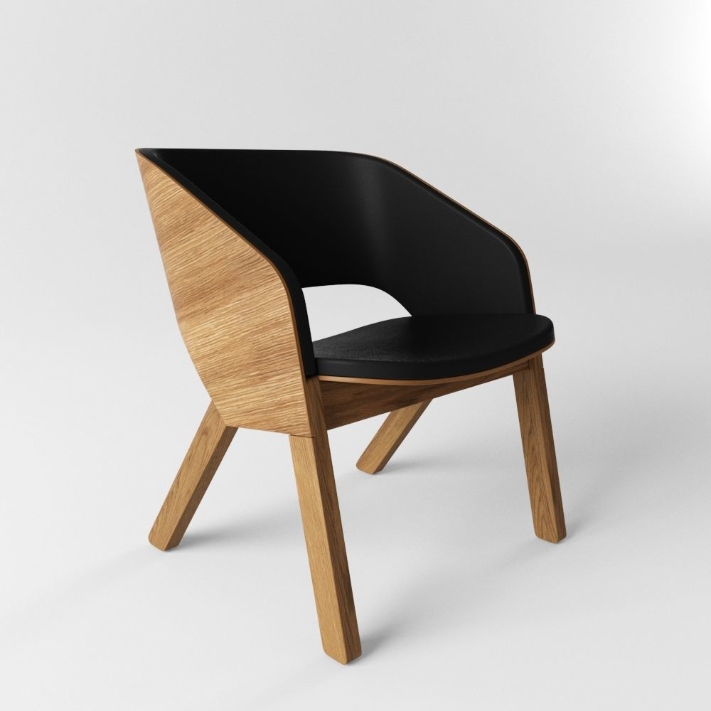 Merano Lounge Armchair 3D model | CGTrader