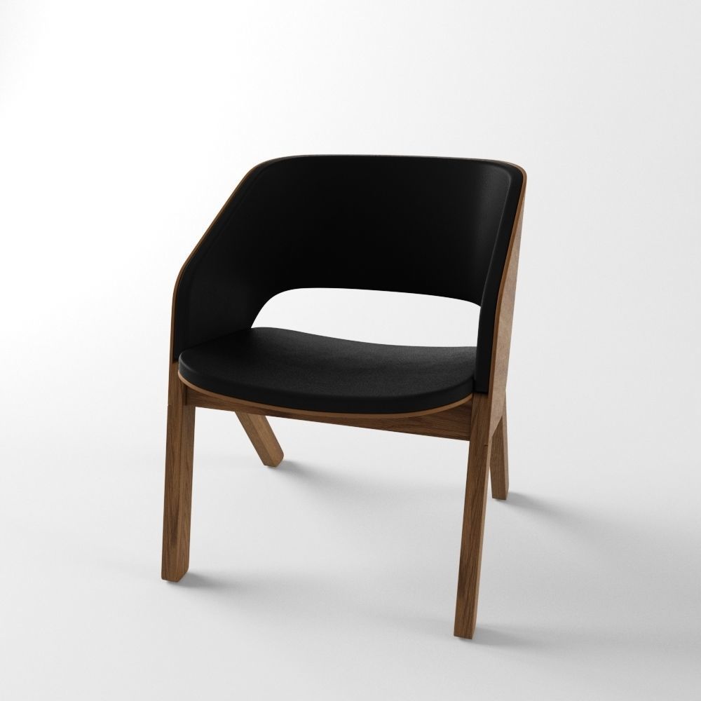 Merano Lounge Armchair 3D model | CGTrader