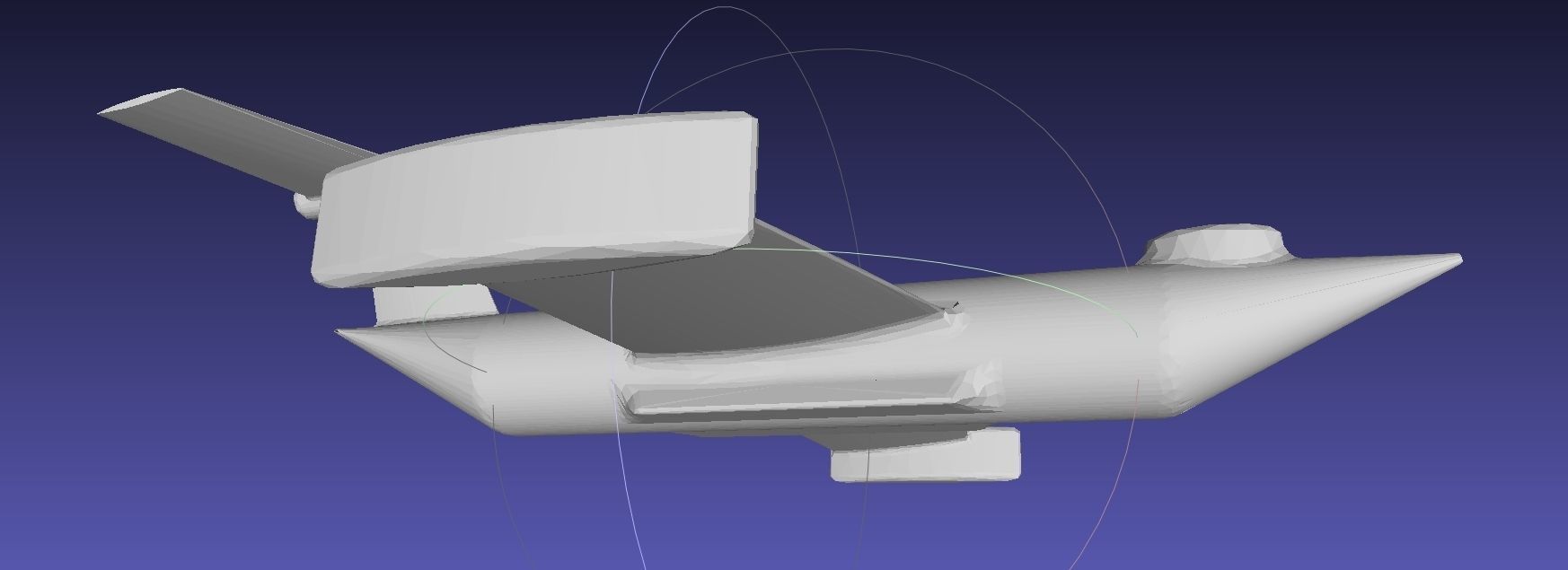 Basic Ekranoplan Inspired Ground Effect Plane 3D model 3D printable ...