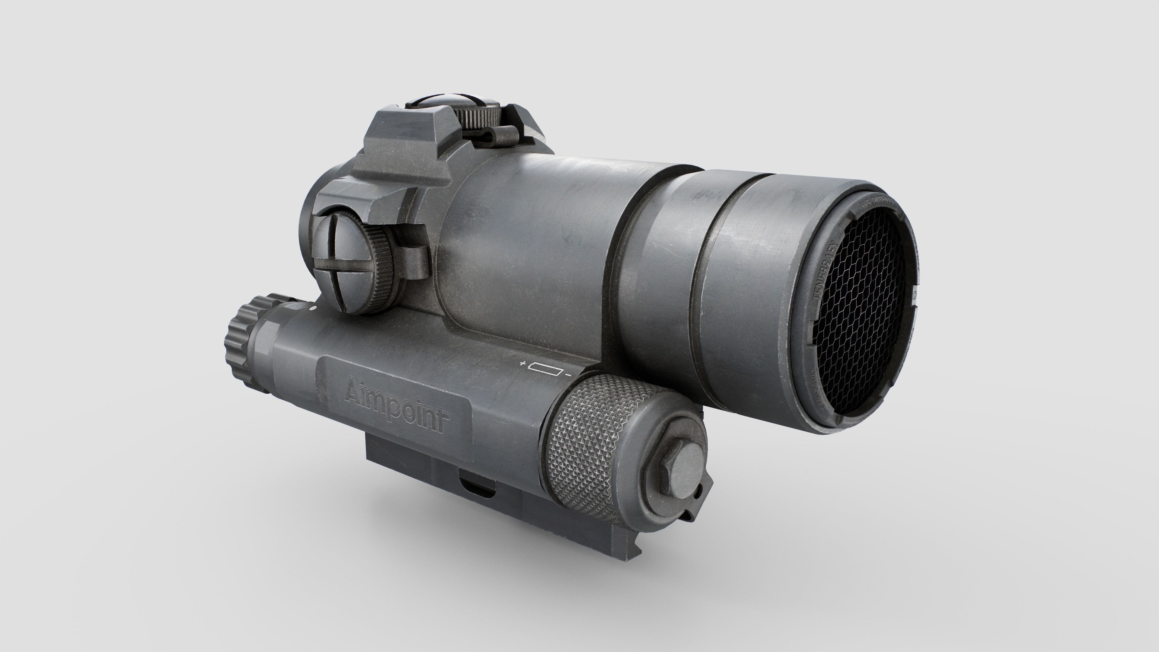 3D model Aimpoint CompM4s Red Dot Sight VR / AR / low-poly | CGTrader