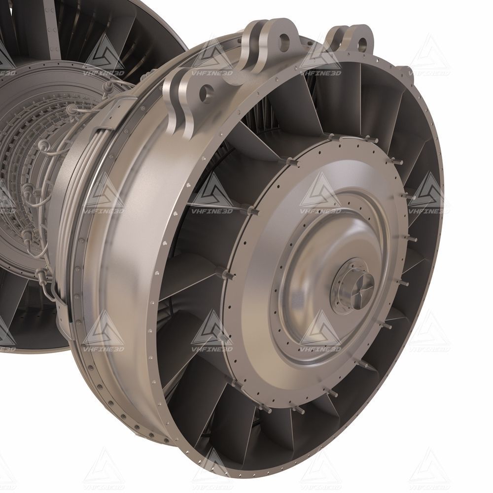 SolidWorks cfm56-7b Complete model 3D model | CGTrader