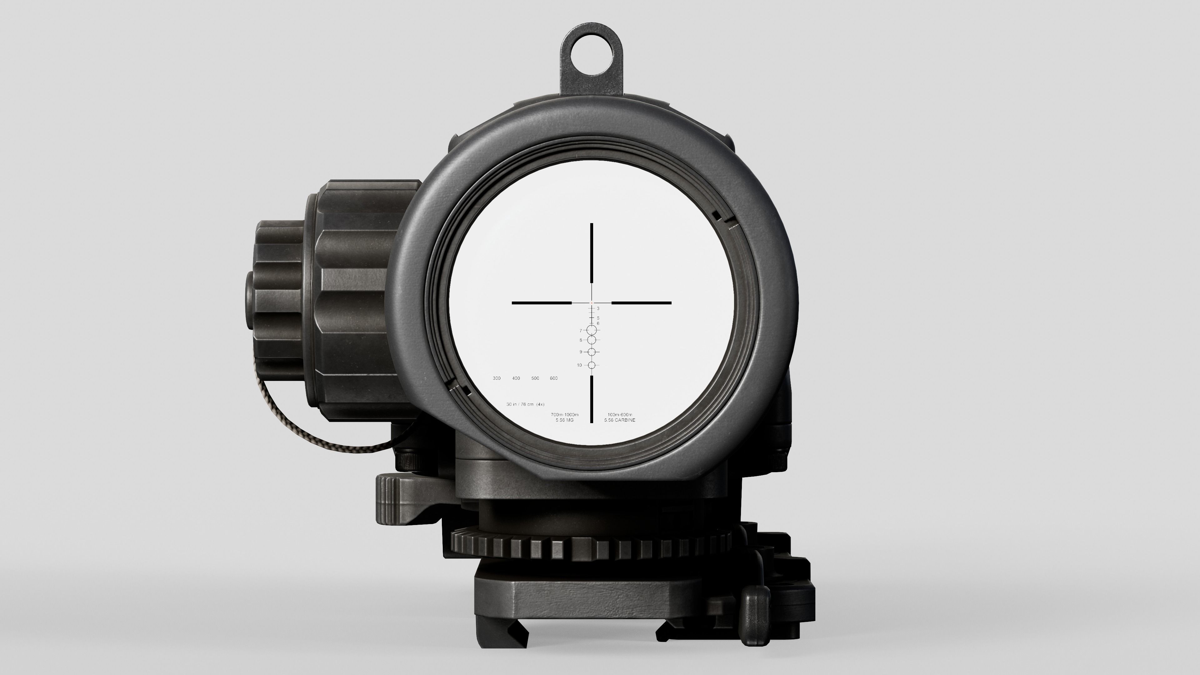 3D model Elcan SpecterDR Combat Sight VR / AR / low-poly | CGTrader