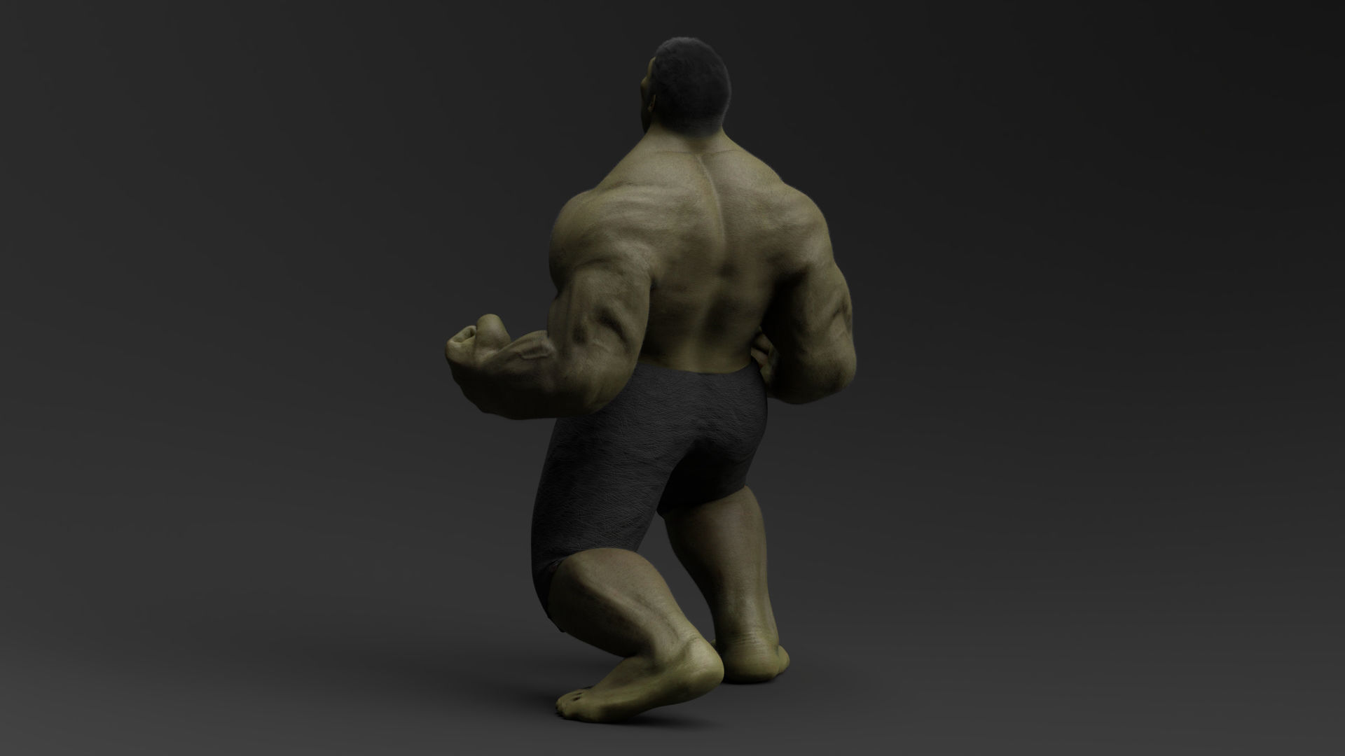 3D model Hulk Rigged VR / AR / low-poly | CGTrader
