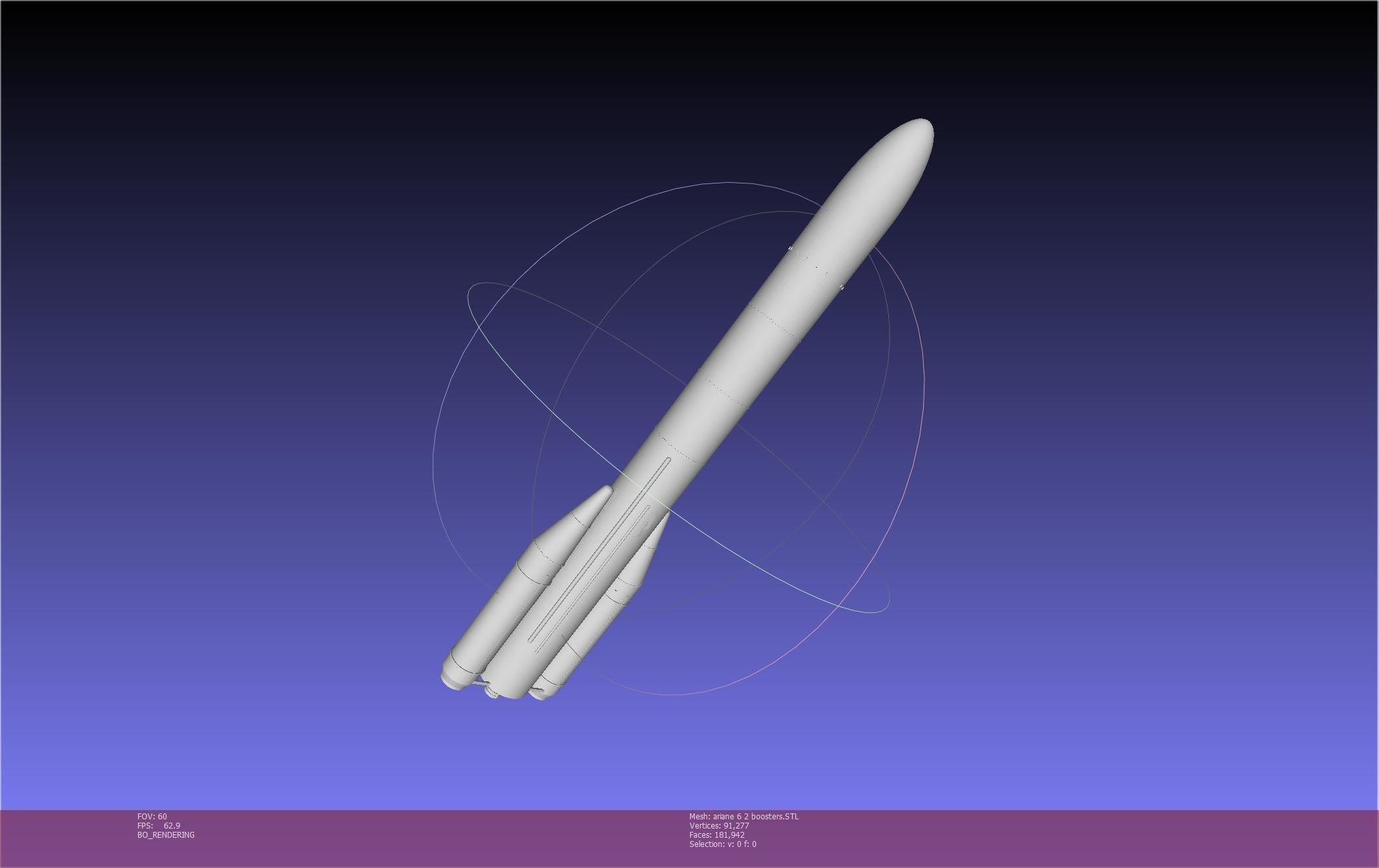 Ariane 6 Rocket - Detail Printable Scale Model 3D model 3D printable ...