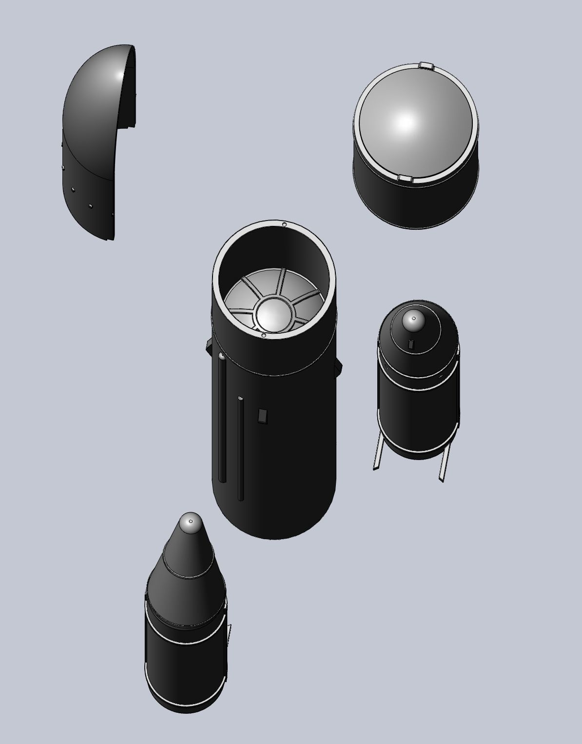 Ariane 6 Rocket - Detail Printable Scale Model 3D model 3D printable ...