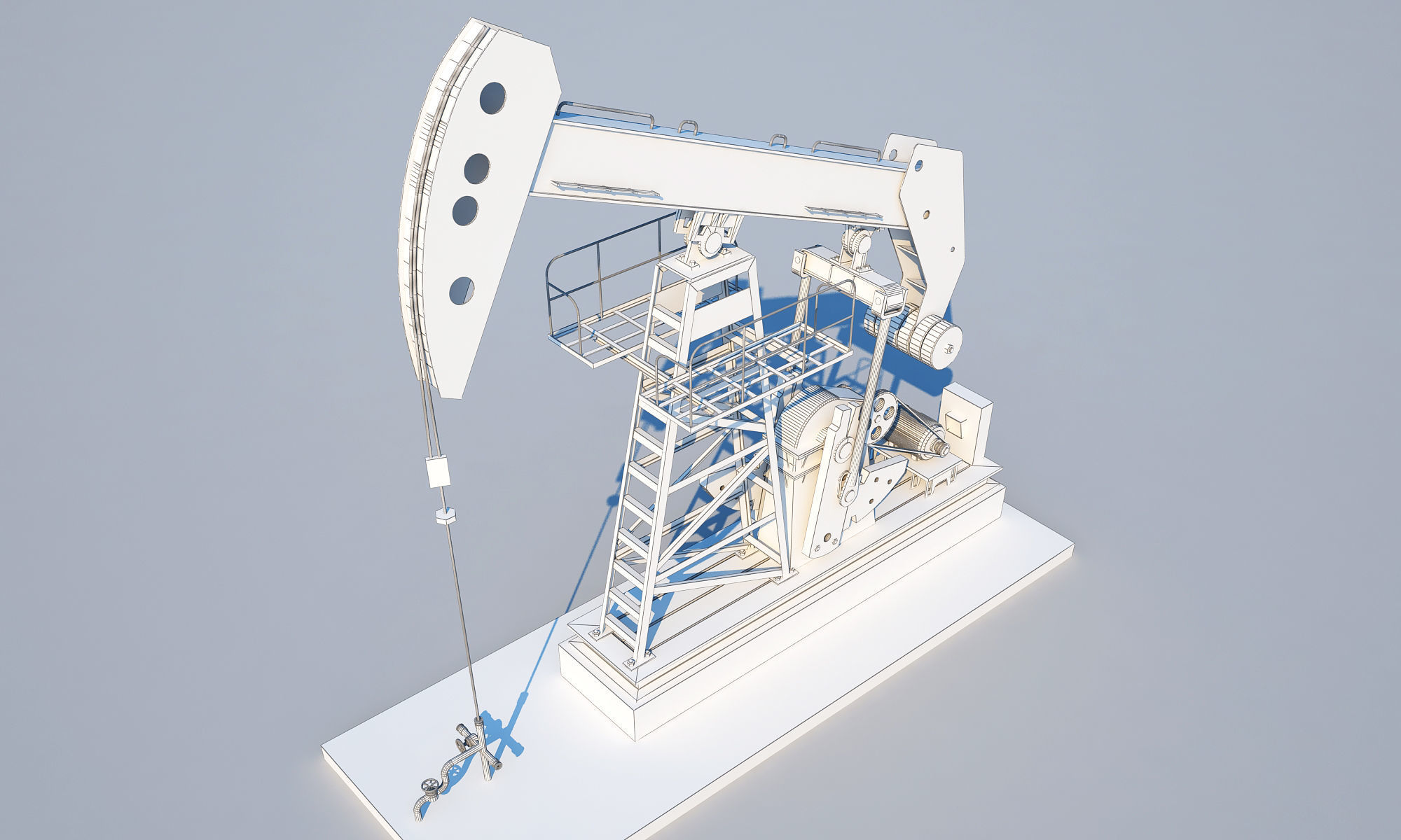 Oil Pump 3D model | CGTrader