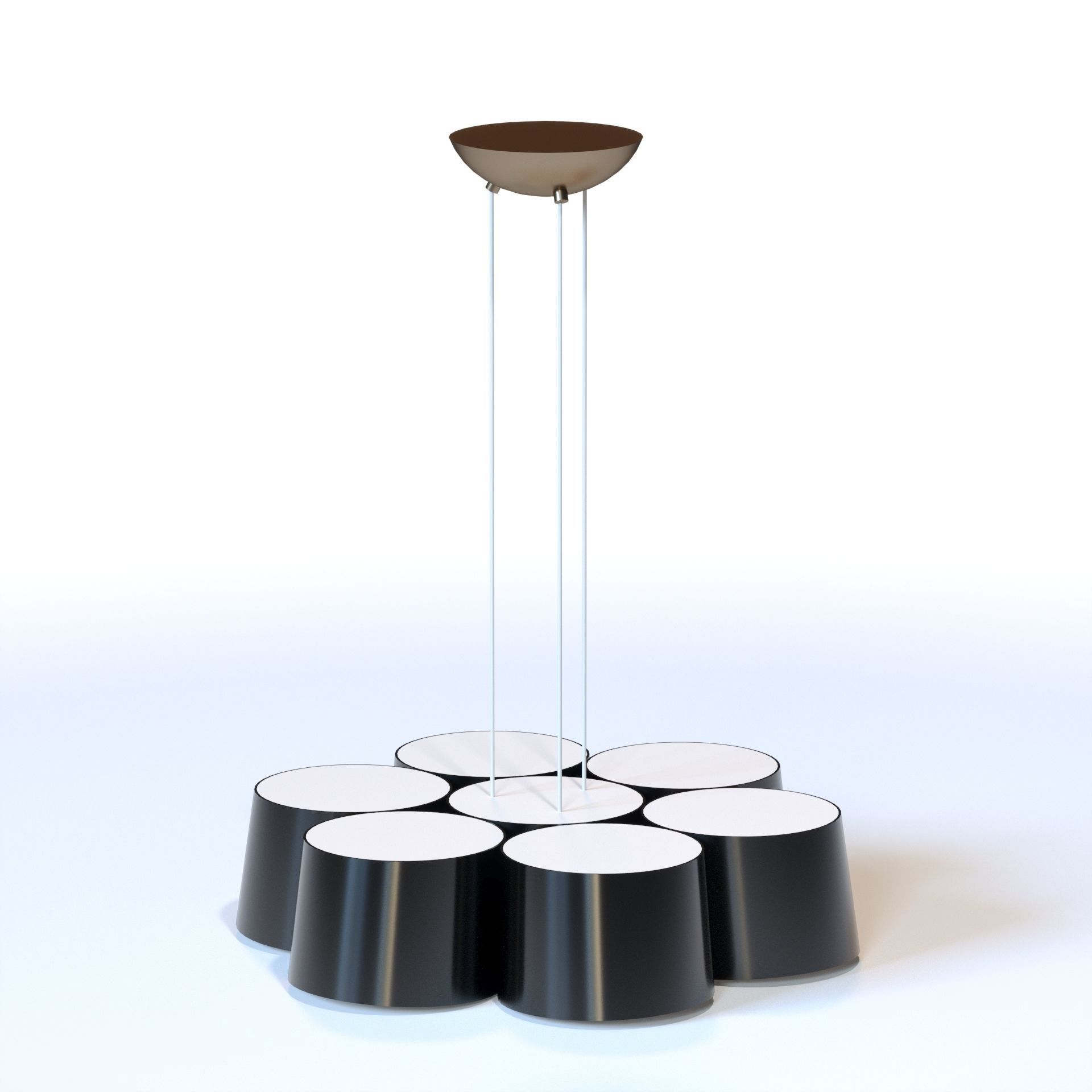 Marimba LED Chandelier By Modern Forms 3D model | CGTrader