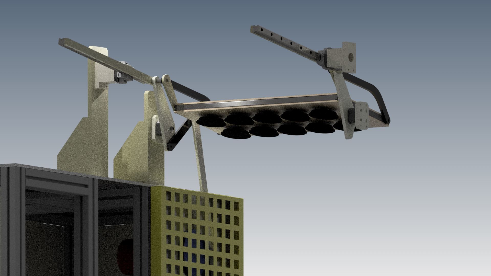 Pick And Place Mechanism 3D model animated | CGTrader