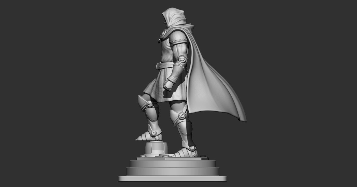 Dr-Doom from marvel Comic 3D model 3D printable | CGTrader