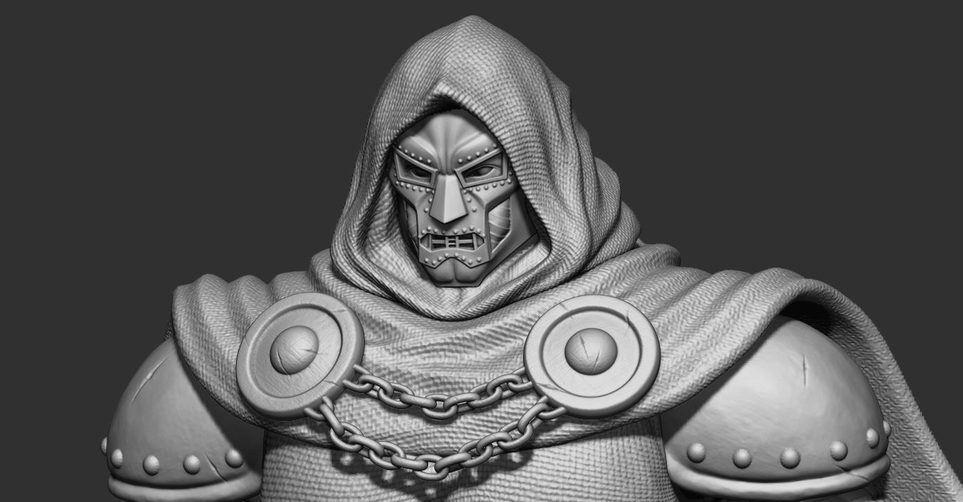 Dr-Doom from marvel Comic 3D model 3D printable | CGTrader