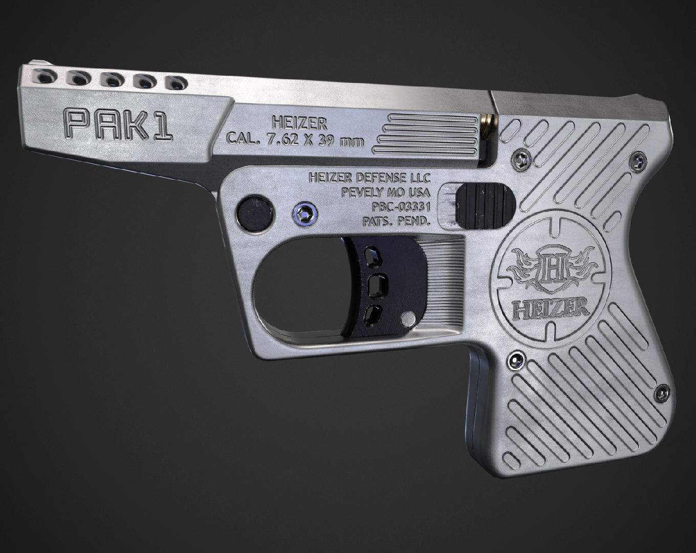 3D model Heizer PAK1 VR / AR / low-poly | CGTrader