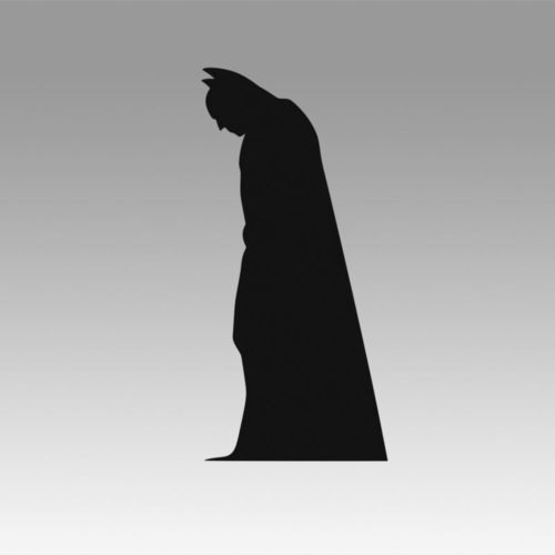 Batman lasercut 3D model | CGTrader