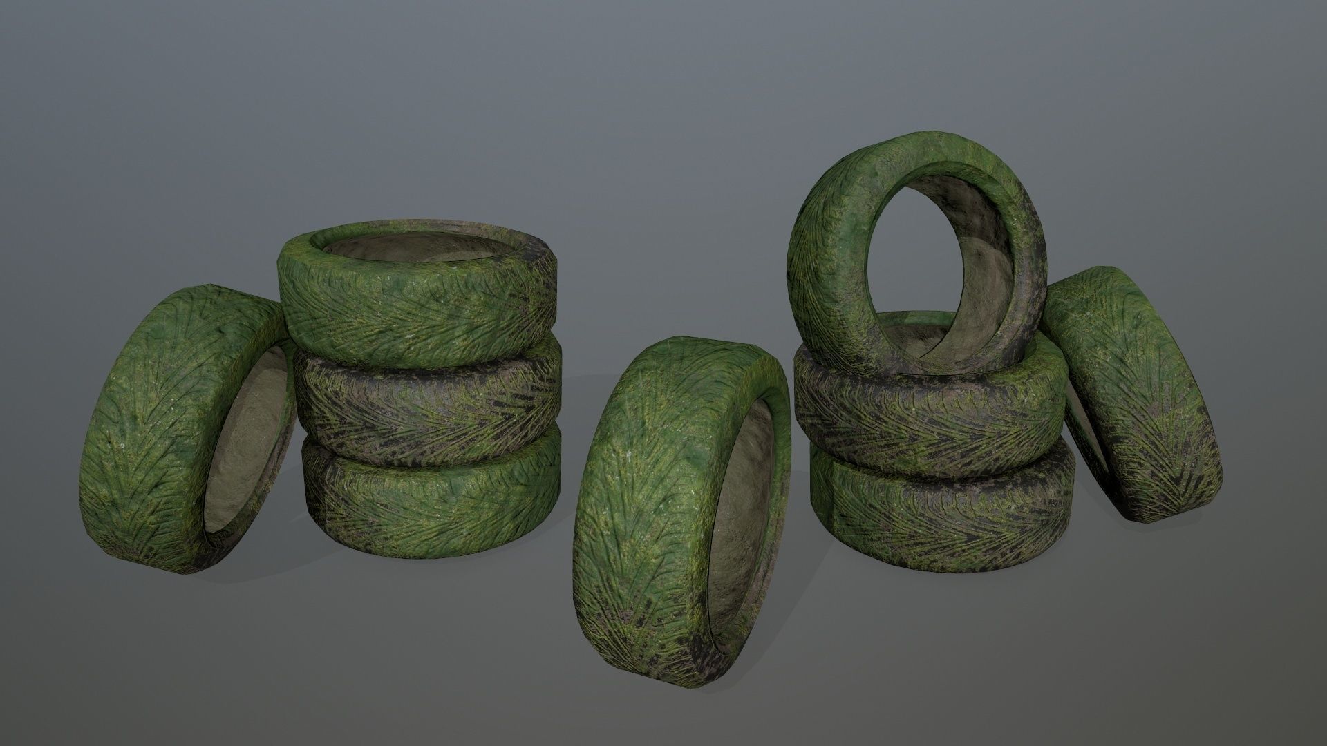 3D model Tire 3 tyres texture pack VR / AR / low-poly | CGTrader