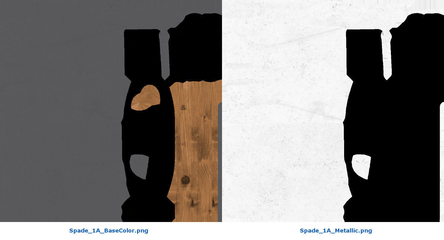 3D model Spade 1A VR / AR / low-poly | CGTrader