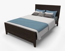 Queen bed 3D Models | CGTrader