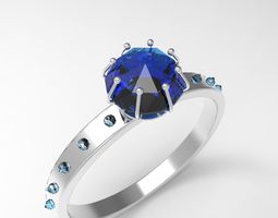 Animated Diamond ring 3D Models | CGTrader