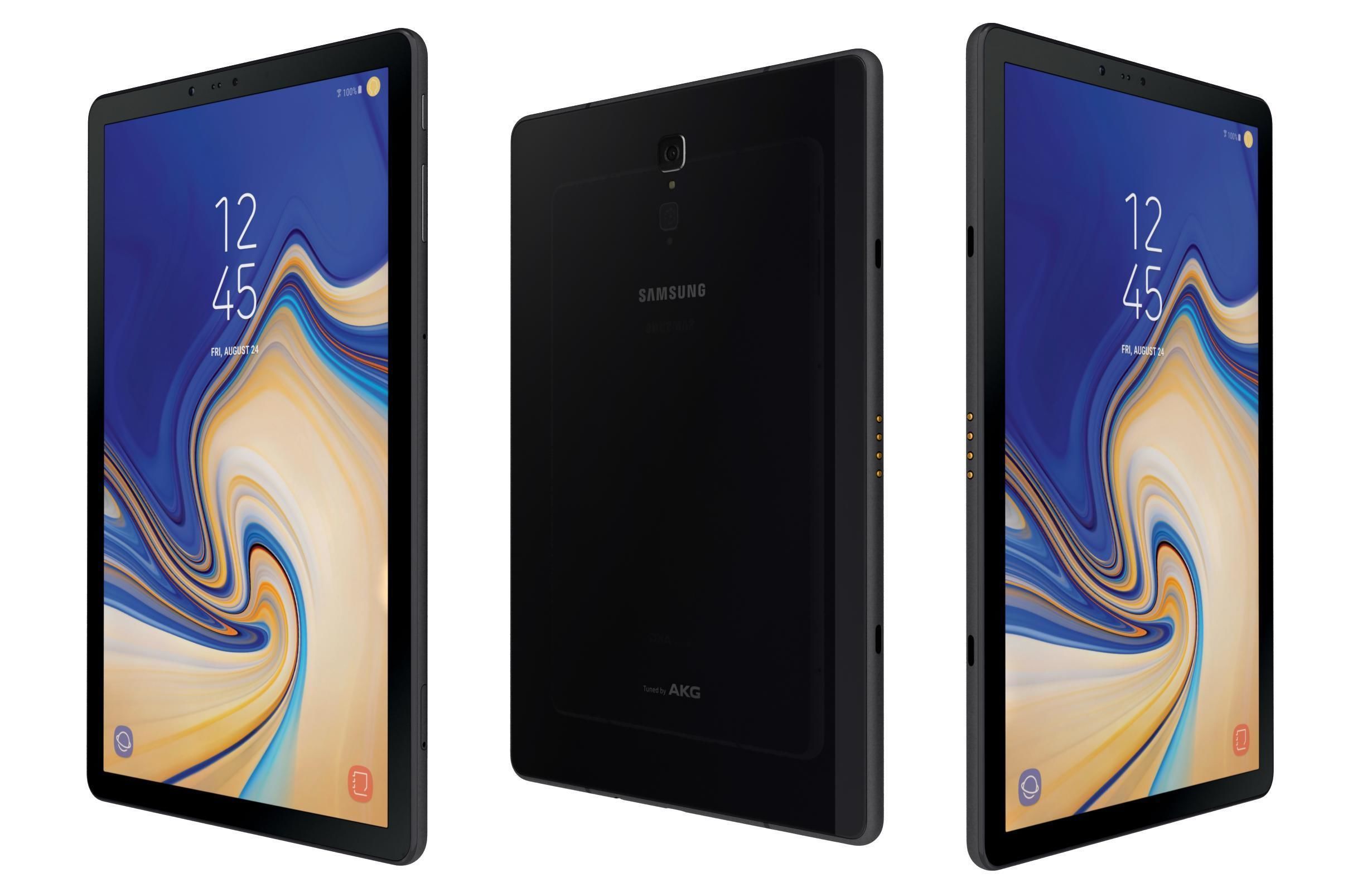 3D model Samsung Galaxy Tab S4 Black | CGTrader