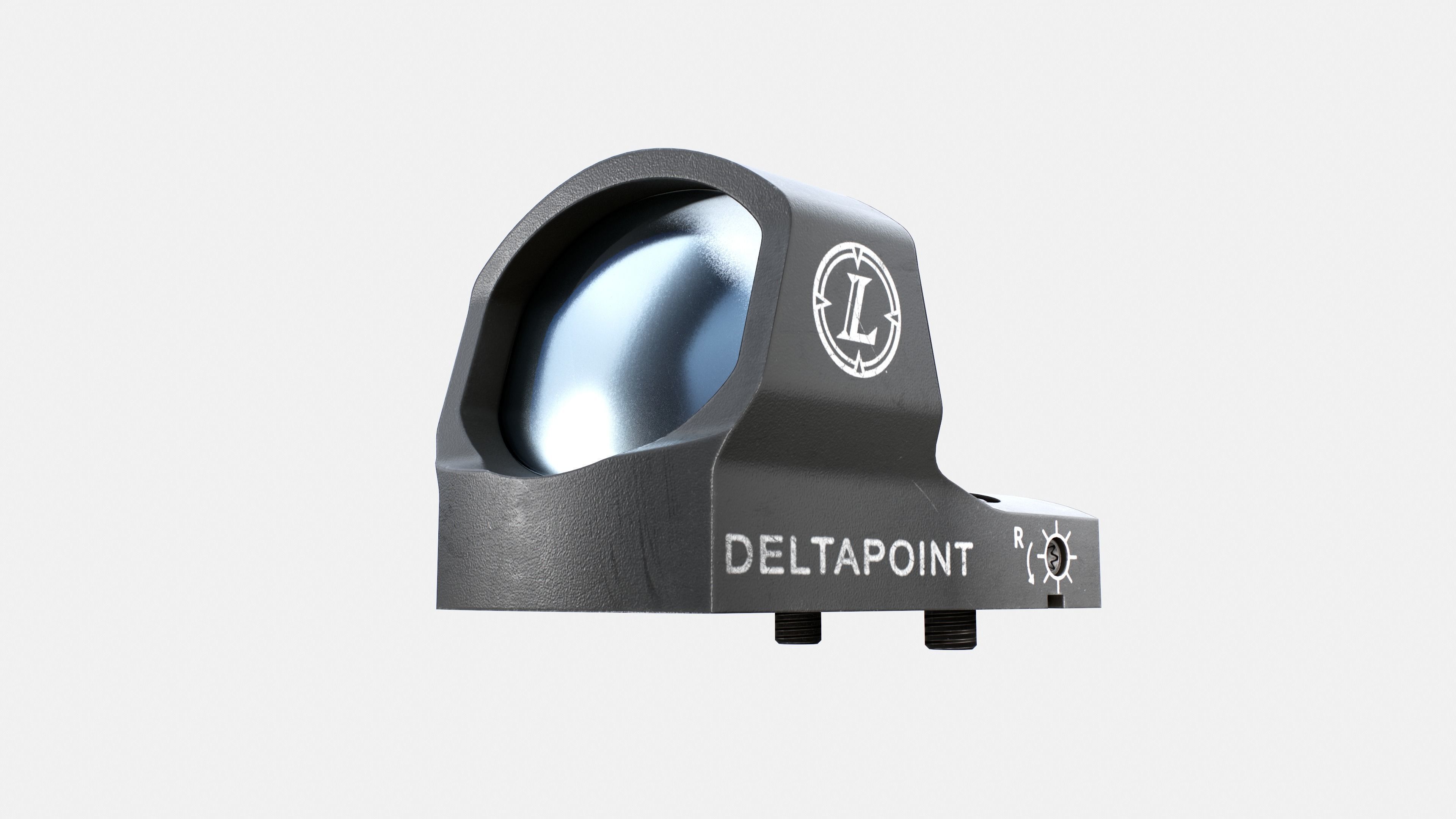 3D model Leupold DeltaPoint Micro Red Dot Sight VR / AR / low-poly ...