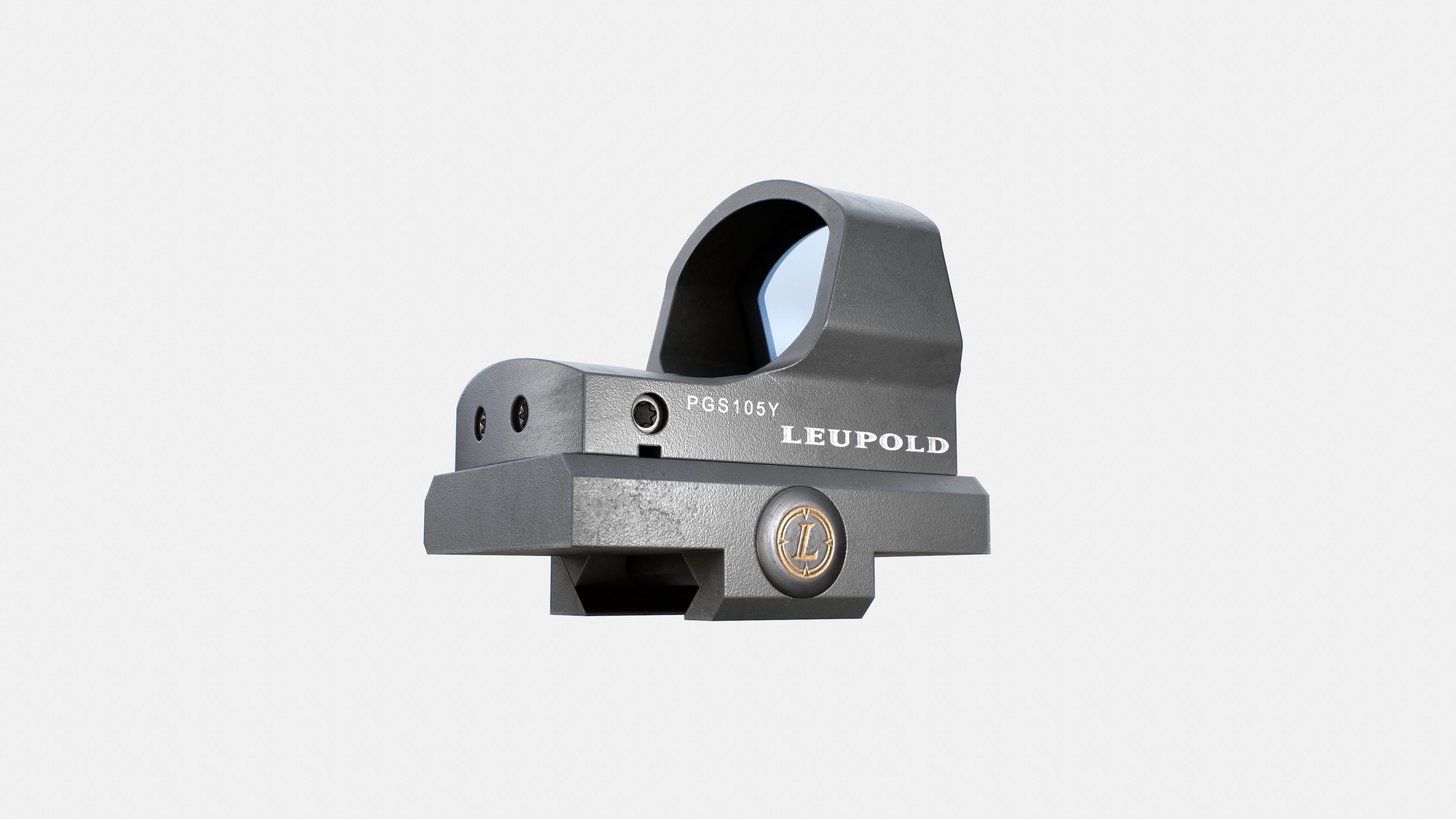 3D model Leupold DeltaPoint Micro Red Dot Sight VR / AR / low-poly ...