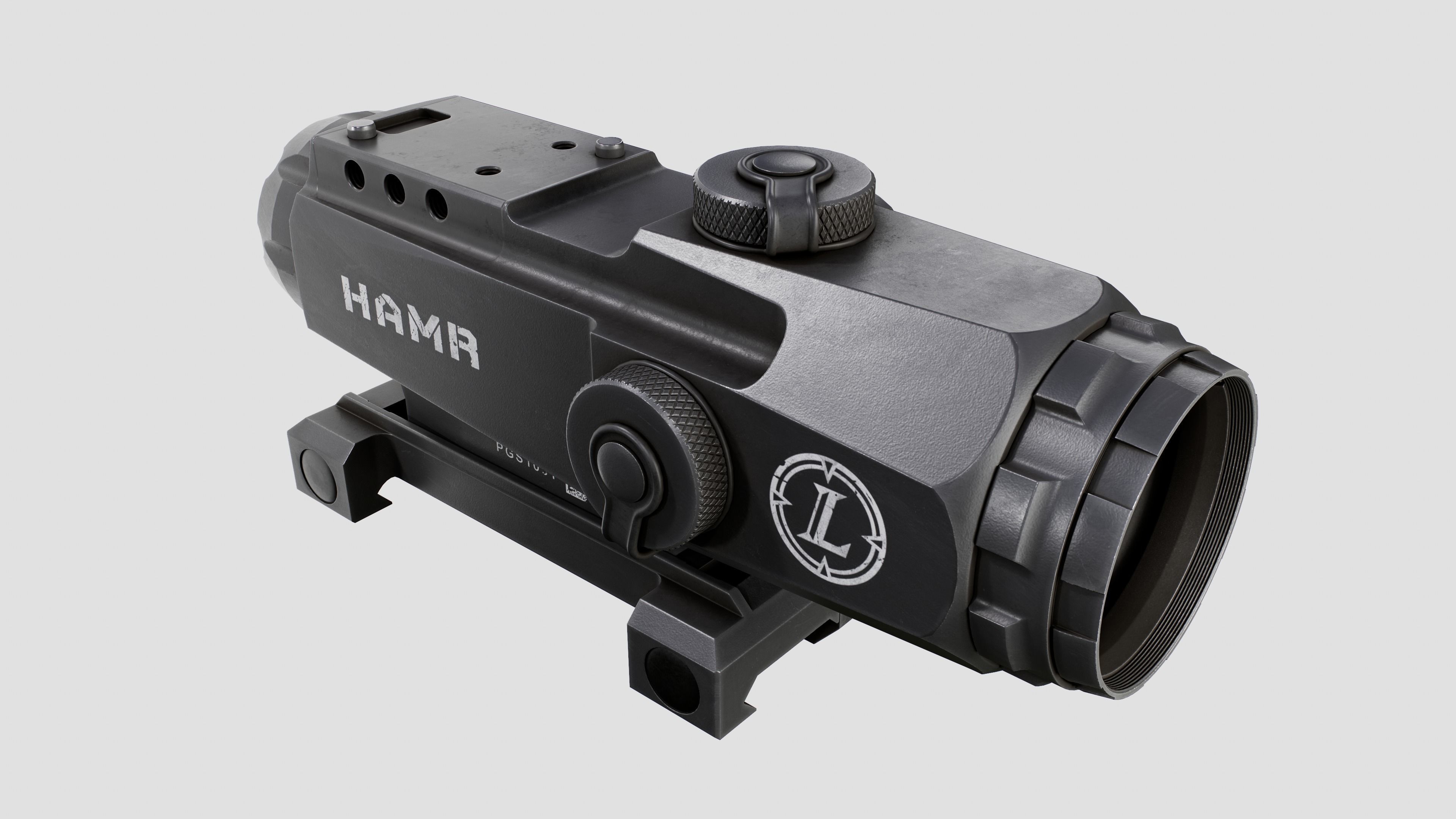 3D model Leupold Mark 4 HAMR 4x24mm High Accuracy Multi-Range ...