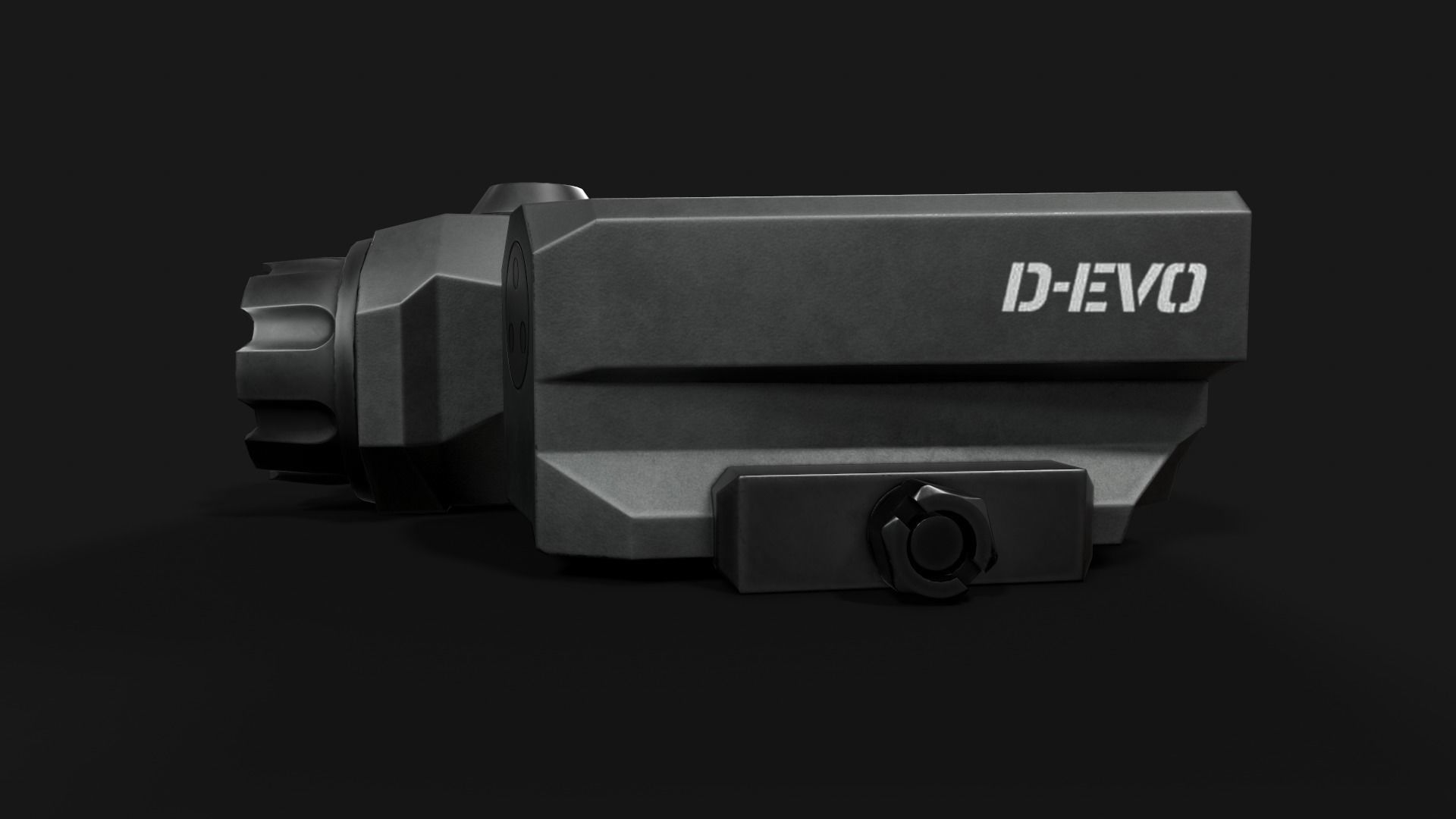 3D model Leupold D-EVO Dual Enhanced View Optic 6x Scope VR / AR / low ...