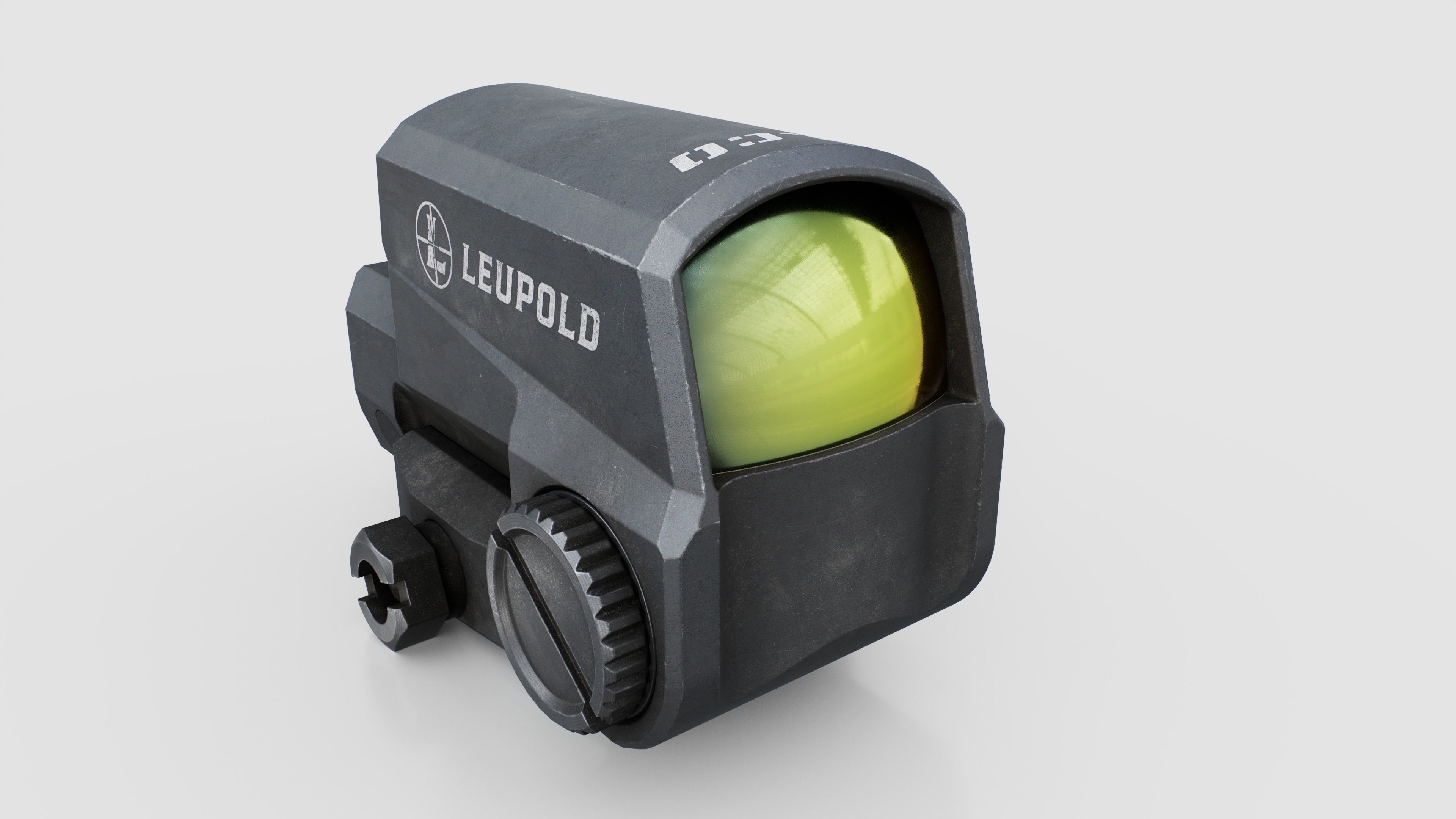 3D model Leupold Carbine Optic Red Dot Sight VR / AR / low-poly | CGTrader
