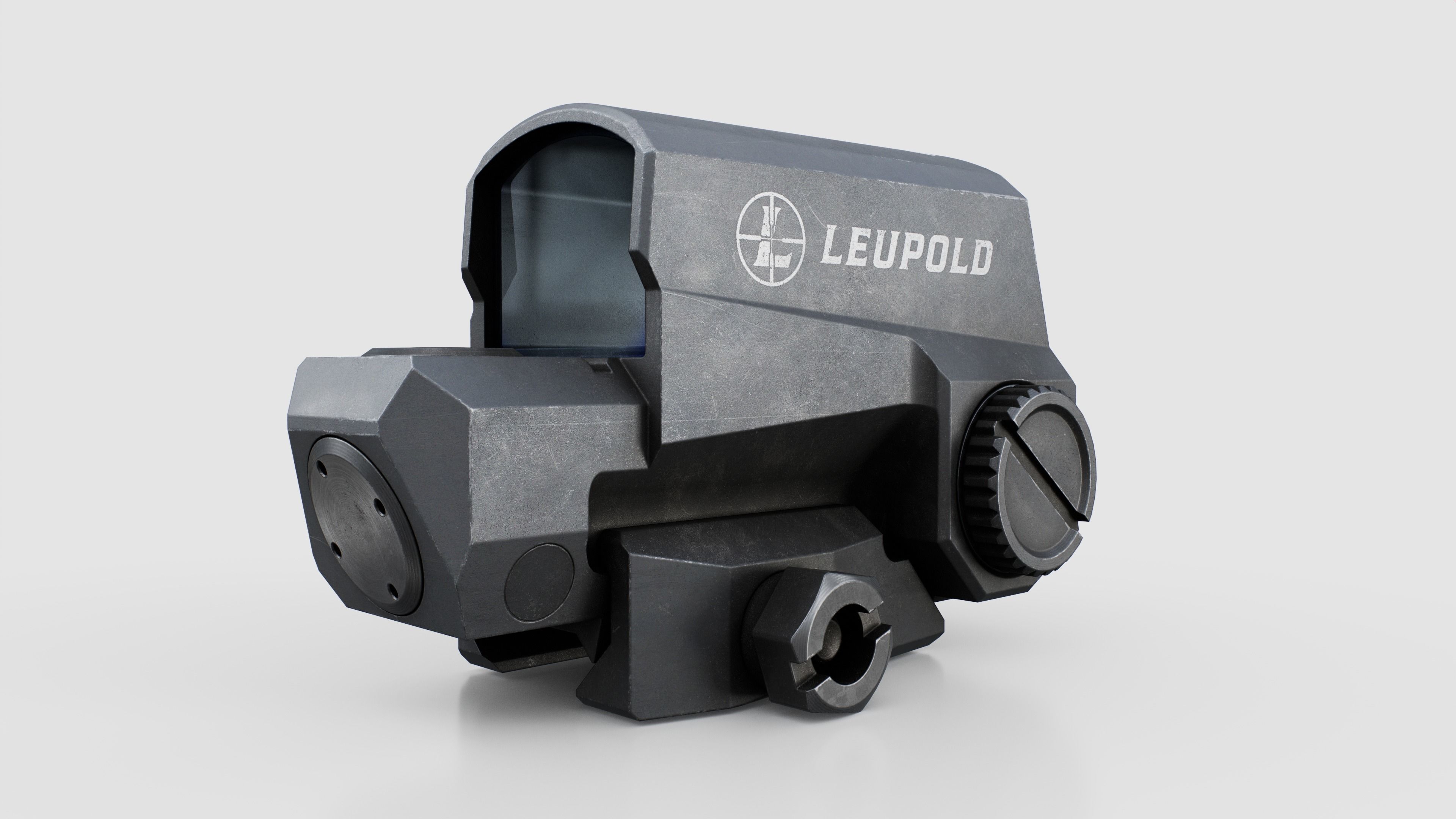 3D model Leupold Carbine Optic Red Dot Sight VR / AR / low-poly | CGTrader