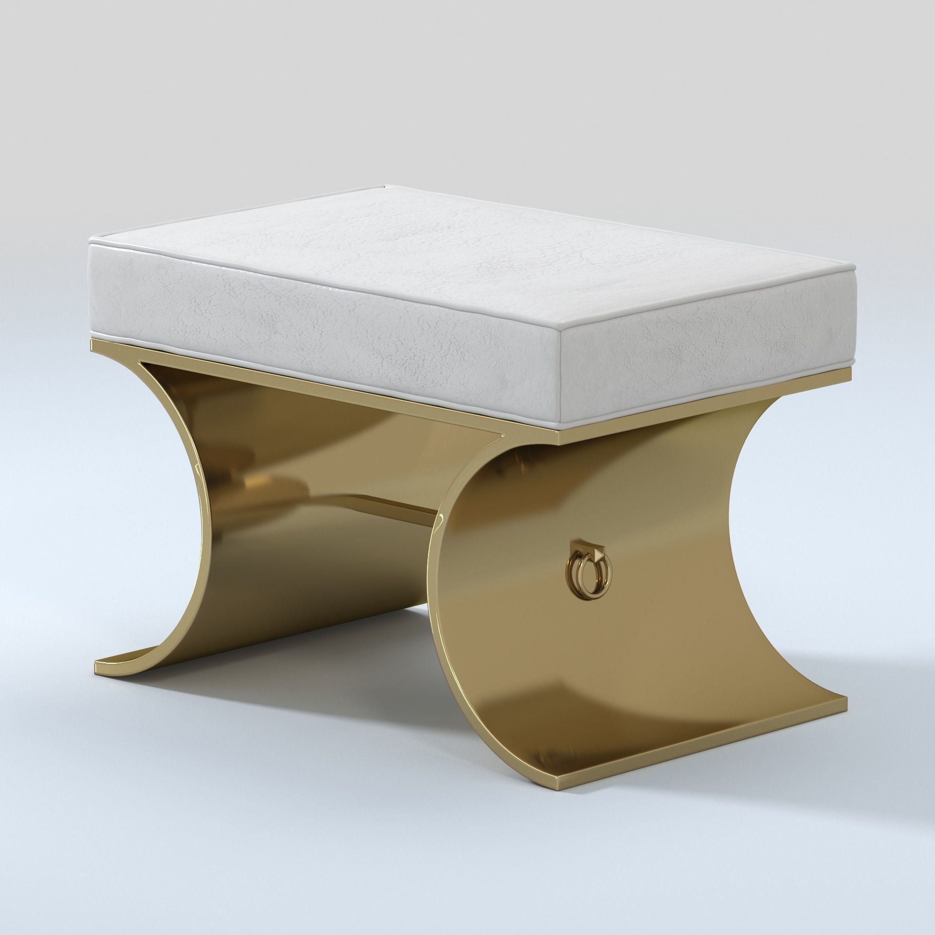 BERNHARDT JET SET BENCH 3D model | CGTrader