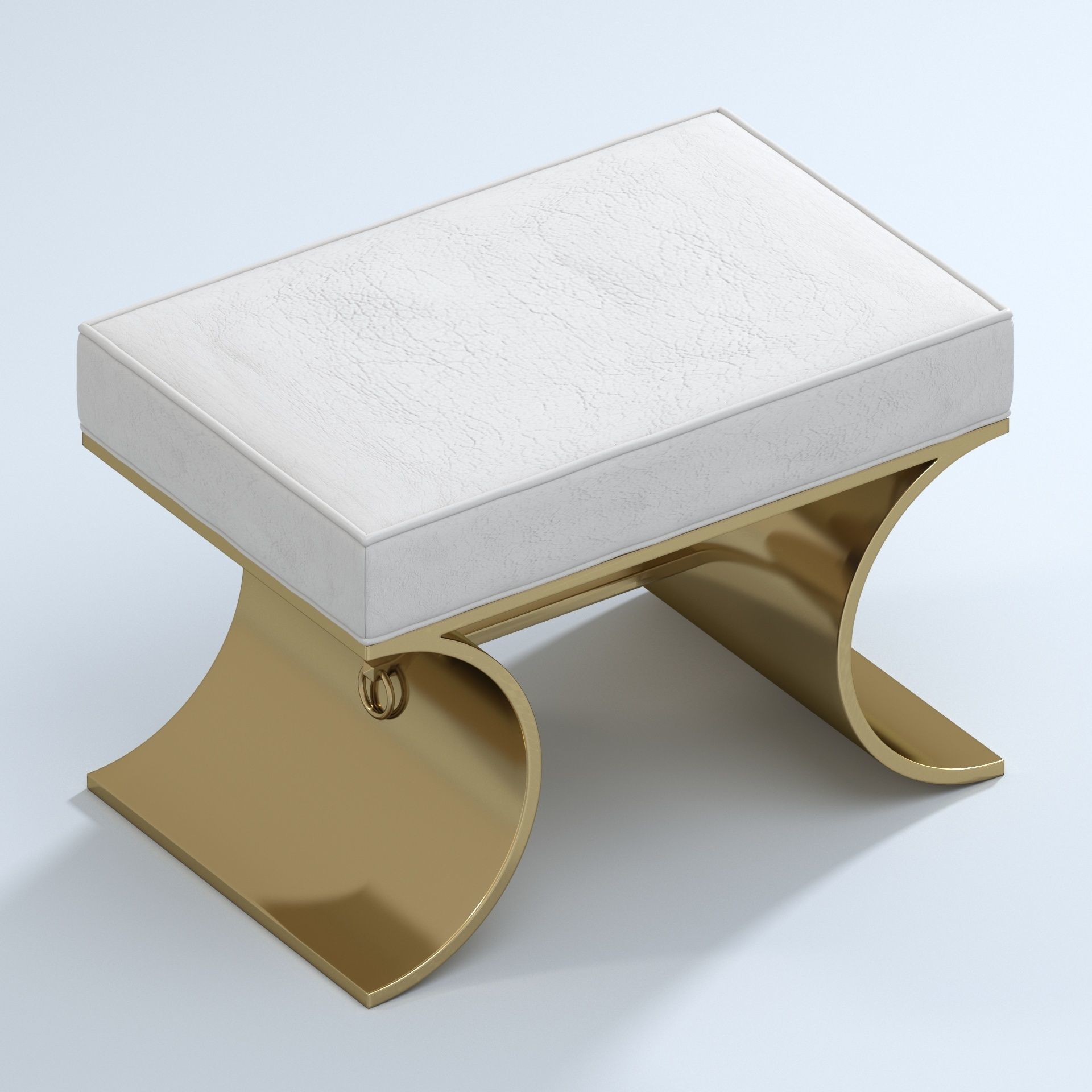 BERNHARDT JET SET BENCH 3D model | CGTrader
